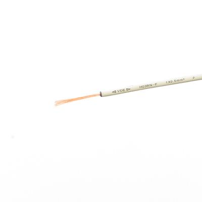 China Insulated VDE Standard H05 Rr Cable Rubber 2x0.75 Copper Cable for Household Appliance and Outdoor Temperature Range -5C To 70C for sale