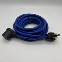 China 20A 110V Electrical Cable and Extension Wre 50 Amp Rv Extension Cord Heavy Duty Nema 3 Pin 10-50P Plug STJW 3/14 3/12 3/10 AWG 10-50 for sale