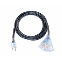 China ETL Approved Heavy Duty 10 ft Long 12 Gauge Extension Cords 50 Feet 2 Prong Light Cord NEMA Male NEMA Female US 3-prong for sale