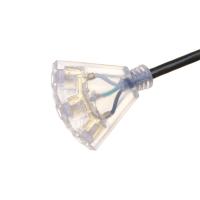 China ETL Approved Heavy Duty 10 ft Long 12 Gauge Extension Cords 50 Feet 2 Prong Light Cord NEMA Male NEMA Female US 3-prong for sale