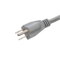China Commercial ETL Power Cord 14 AWG Open Ended for Laptop 15A NEMA-15P 3 Phase Plug Extension Cord Universal Socket Branded Power Cable for sale