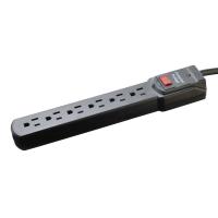 China American Standard 6-Outlet Electric Extension Socket Power Strip ETL15A/125V Surge Protector for Home Appliances ETL125V for sale