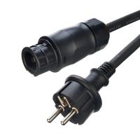 China 16A/250V EU 3 Poles Socket AC Power Cord Ved H07rn-f Rubber Sheath with Betteri Bc01 Schuko 3m Solar Extension Cable for sale