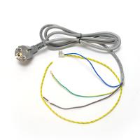 China Power Cord Eu Plug With Open Ended Stripped Rings H05vv-f 3g1.0mm2 Cee7/7 Euro Power Cable 1.5mm and Standard Grounding for sale