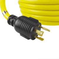 China 30A Rated Current AC Outlets Power Extension Cable for Dishwasher 250V NEMA L6-30P to L6-30R for sale