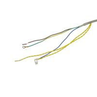 China Power Cord Eu Plug With Open Ended Stripped Rings H05vv-f 3g1.0mm2 Cee7/7 Euro Power Cable 1.5mm and Standard Grounding for sale