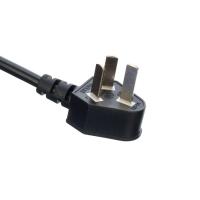 China CCC Standard 3 Pin Laptop Power Cord Ac Australia Power Cable H05vv-f Au Ac Power Cord Cable 16A 250V Customized Black for sale