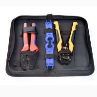 China Easy Installation Home Appliance Solar Pv Cable Stripping And Crimping Tool Kits for sale