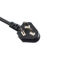 China CCC Standard 3 Pin Laptop Power Cord Ac Australia Power Cable H05vv-f Au Ac Power Cord Cable 16A 250V Customized Black for sale