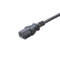 China Black/Customized AC Plug IEC60320 C13 C5 With 3 Pin Power Cord UK BS Standard 10A-16A Rated Current Supply Power Cable for sale