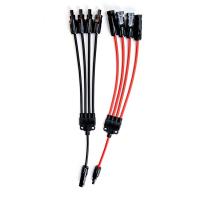 China Copper Conductor PVC Insulation Y Type Solar Panel Branch Connector Divider 4 to 1 for Solar and Photovoltaic Panels for sale