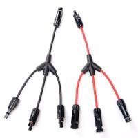 China XLPO Insulation Stranded Conductor 3 to 1 Y Branch Pv Connectors Cable for 10kw Solar Pv System Easy Installation for sale