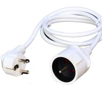 China 16A Plug Power Cords for Home Appliances EU 2 Poles Socket Oxygen Free Bared Stranded Copper and Waterproof Power Cable for sale