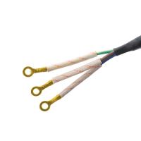 China Indonesia Market Rice Cooker Power Cord with 16A Rated Current Cotton Braided AC Extension Cord and Customized Support for sale