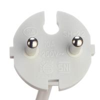 China 1.8M SNI 2 Pin Prong Eu Cable Power Supply Cord to Iec C7 H05vvh2 f 2x0.75mm2 Ac Power Cable for Appliances Kitchen Home for sale
