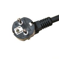 China Home Voltage Rate 16A/250V Angled Schuko Plugs And Sockets With Betteri BC01 Connector for sale
