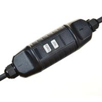 China Home Voltage Rate 16A/250V Angled Schuko Plugs And Sockets With Betteri BC01 Connector for sale