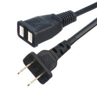 China PSE Certificated Power Plug for Home Appliance Extension Cord JAPANESE Standard 2 Flat Poles 125V Rated Voltage WIFI NO for sale