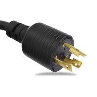 China AC Power Cord 50FT ETL Listed NEMA 6-20 Extension Cord 6-20P to 6-20R for Mobile EV Level 2 Charging Heavy Duty 250V 20A for sale
