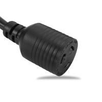China AC Power Cord 50FT ETL Listed NEMA 6-20 Extension Cord 6-20P to 6-20R for Mobile EV Level 2 Charging Heavy Duty 250V 20A for sale