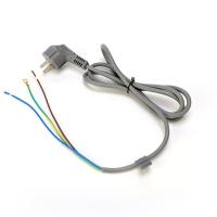 China Cable Specification H05VV-F/H05RN-F 3x0.75-1.5MM2 VDE Standard Power Cable Grey or Customized for AC Computer Power Cord for sale