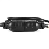 China L14-20R Generator Extension Cord Heavy Duty Generator Locking Power Cord 10FT Black Conductor Bared stranded cooper for sale