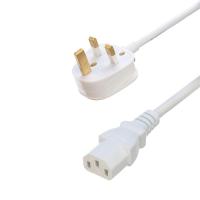 China UK BS Standard Open Ended Rewireable 3 Prong Supply UK Plug for Computer Laptop CCA Cable Customized England Uk Pin 3 for sale