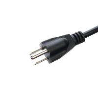 China 125V AC Power Cord for Dishwasher Freezer 220V Extension ETL Approved USA NEMA 5-15P to IEC C13 Stripped End 18AWG 220V for sale