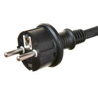 China 16A Straight Schuko H07RN-F Rubber Sheath Middle Swithed Leakage Protection and End With Betteri BC01 Connector Power Cord for sale
