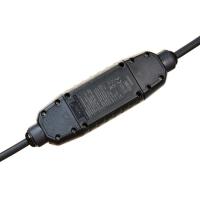China 16A Straight Schuko H07RN-F Rubber Sheath Middle Swithed Leakage Protection and End With Betteri BC01 Connector Power Cord for sale