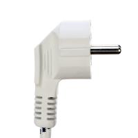 China Insulation of PVC/Rubber VDE Standard 16A/250V Power Cord Extension Cord for Household Appliances 3 Prong Cotton Braided AC Cord for sale