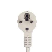 China Insulation of PVC/Rubber VDE Standard 16A/250V Power Cord Extension Cord for Household Appliances 3 Prong Cotton Braided AC Cord for sale