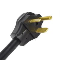 China 1/1.5 FT Nema 30Amp L6-30R Lock in Generator to 50Amp 6-50P Welder Adapter with Heavy Duty STW 6/8/10 AWG Extension Cord for sale