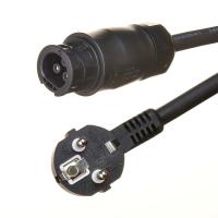 China 16A/250V Current/Voltage Rate H07RN-F 3X1.5MM2 Rubber Cable Schuko Plug IP44 to BC05 Connector for Single Microinverter for sale