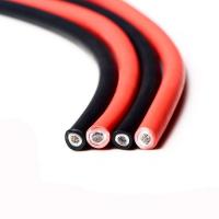 China Red Solar Cable 2.5mm Solar PV Cable DC H1Z2Z2-K 1500V High Temperature Resistance for Solar Energy Systems for sale