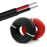 China Red Solar Cable 2.5mm Solar PV Cable DC H1Z2Z2-K 1500V High Temperature Resistance for Solar Energy Systems for sale