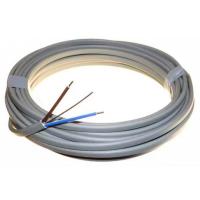China 100m Roll of 2.5mm Copper Conductor Electric Cable Wire with 1.5mm Earth Cable in Grey Twin Flat Cable BS6004 Standard for sale