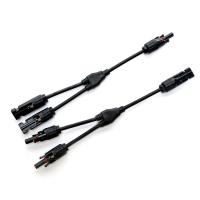 China PVC Insulation Solar Panel Wires for Y Type Solar PV Branch Cable PV004 Connector and Temperature Range of -40C To 90C for sale