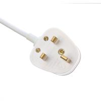 China 10-16A UK Power Cable Open Ended Rewireable 3 Prong Supply Laptop Electric Cable England Uk Pin 3 Standard Grounding for sale