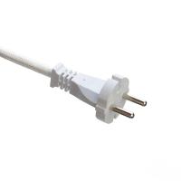 China Top Rated SNI Standard 10A 2 Pin Prong H05vvh2 f 2x0.75mm2 AC Power Cable for Your Home Kitchen Appliances for sale
