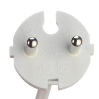 China Top Rated SNI Standard 10A 2 Pin Prong H05vvh2 f 2x0.75mm2 AC Power Cable for Your Home Kitchen Appliances for sale