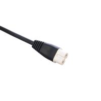 China Oxygen Free Bared Stranded Copper Conductor European Standard 2pin Eu Plug Power Cord Black Plug for Home Appliances for sale