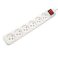 China Customized Yes 5 Ways Power Strip Connected with Extension Cord Israel Industrial Surge Protector White for sale