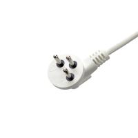 China Customized Yes 5 Ways Power Strip Connected with Extension Cord Israel Industrial Surge Protector White for sale