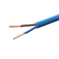 China 2CX28/0.15MM Blue RVV/RVVP Cable 2*0.75mm Flexible Core Two Core Wire Copper Conductor for PS3 Power Cable VDE Standard for sale