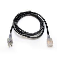 China 16/3 Indoor Outdoor Waterproof 3 Prong Flexblie SJTW Heavy Duty Electric Custom Extension Cord with and US Plug Standard for sale