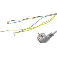 China Euro Standard VDE Power Cord Cee7/7 Plug with Terminal Stripped Ended 16A/250V H05vv-f Pvc Flexible Cable Commercial for sale