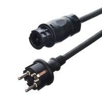 China LOW VOLTAGE Adapter Schuko Betteri Bc01 Female and Male Power Cable Solar Cell Cable 5 Meter Kabel for Home Balcony Solar System for sale