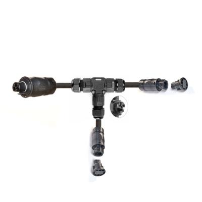China BC01 Female 1m 2m 4m PV Cable with Rubber Insulated Copper Conductor and T Connector Extension Cord 1.5M for sale