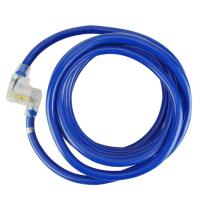 China ETL 12 Gauge NEMA6-50P NEMA6-50 R Heavy Duty 3 Prong Orange Extension Cord for Commercial Outdoor 1 Outlets AC Power Cord for sale